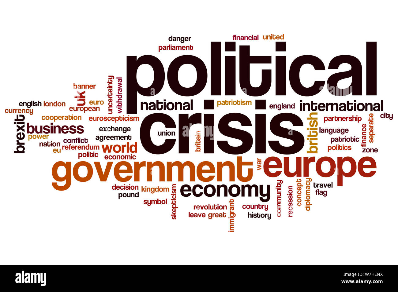 Political crisis concept Cut Out Stock Images & Pictures - Alamy