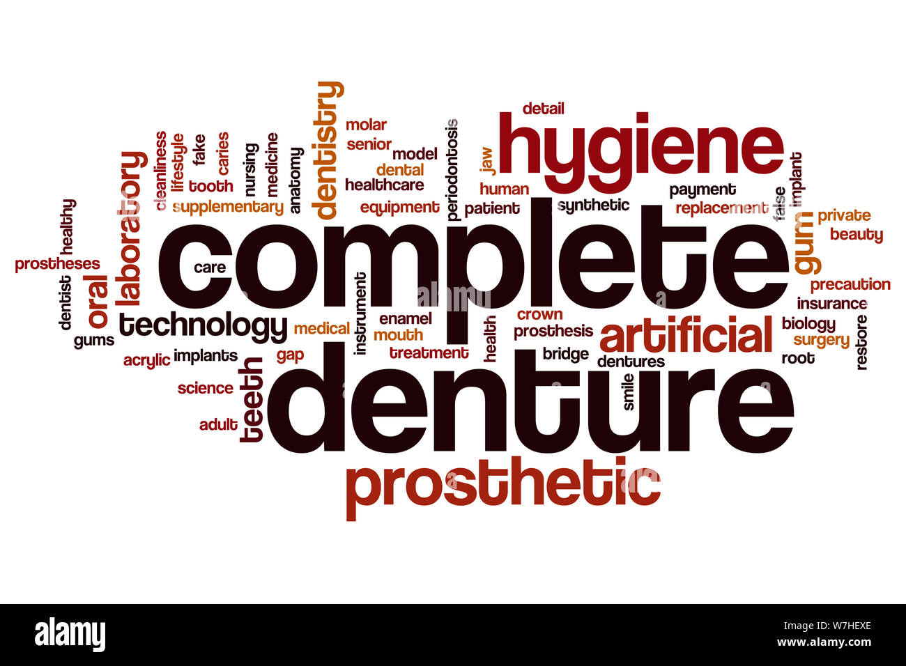 Dentures implant Cut Out Stock Images & Pictures - Alamy