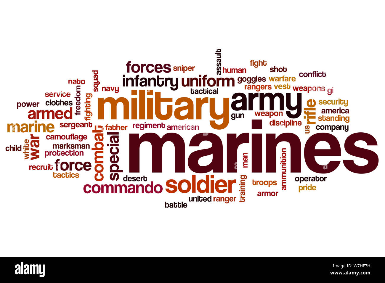 Marine rifle squad Cut Out Stock Images & Pictures - Alamy