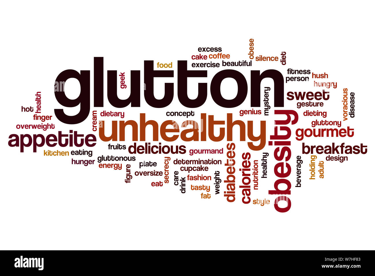 Glutton plate hi-res stock photography and images - Alamy