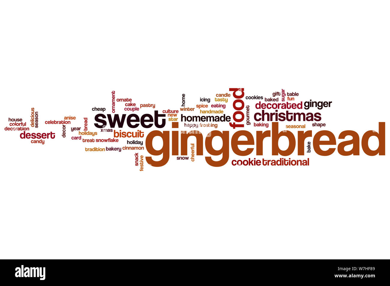 Festive concept christmas gingerbread Cut Out Stock Images & Pictures ...
