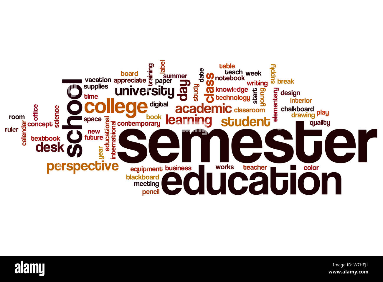 Semester hi-res stock photography and images - Alamy