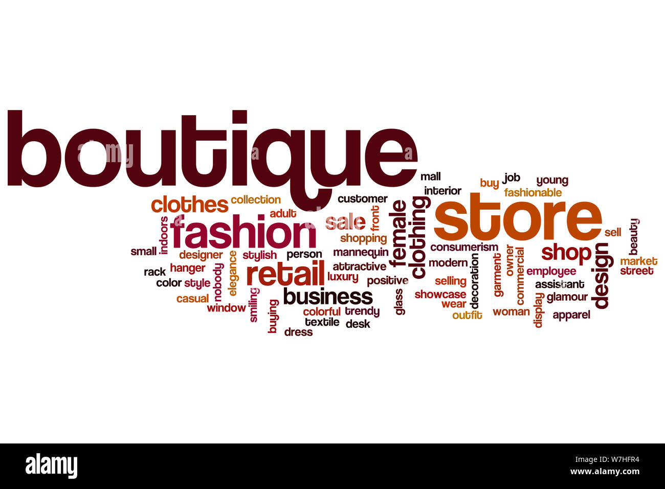 Clothing store interior designer Cut Out Stock Images & Pictures - Alamy
