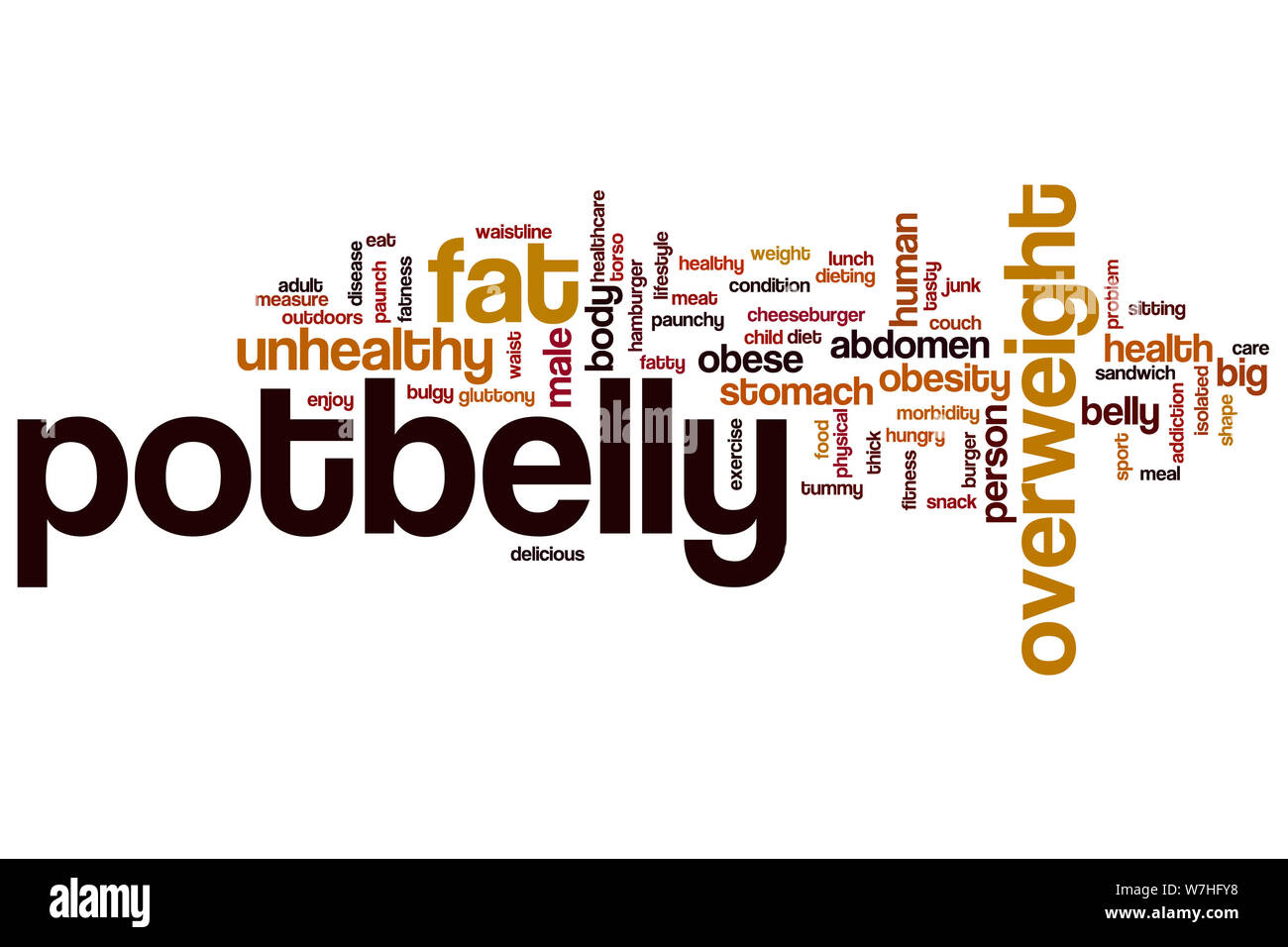 Big fat potbelly hi-res stock photography and images - Alamy