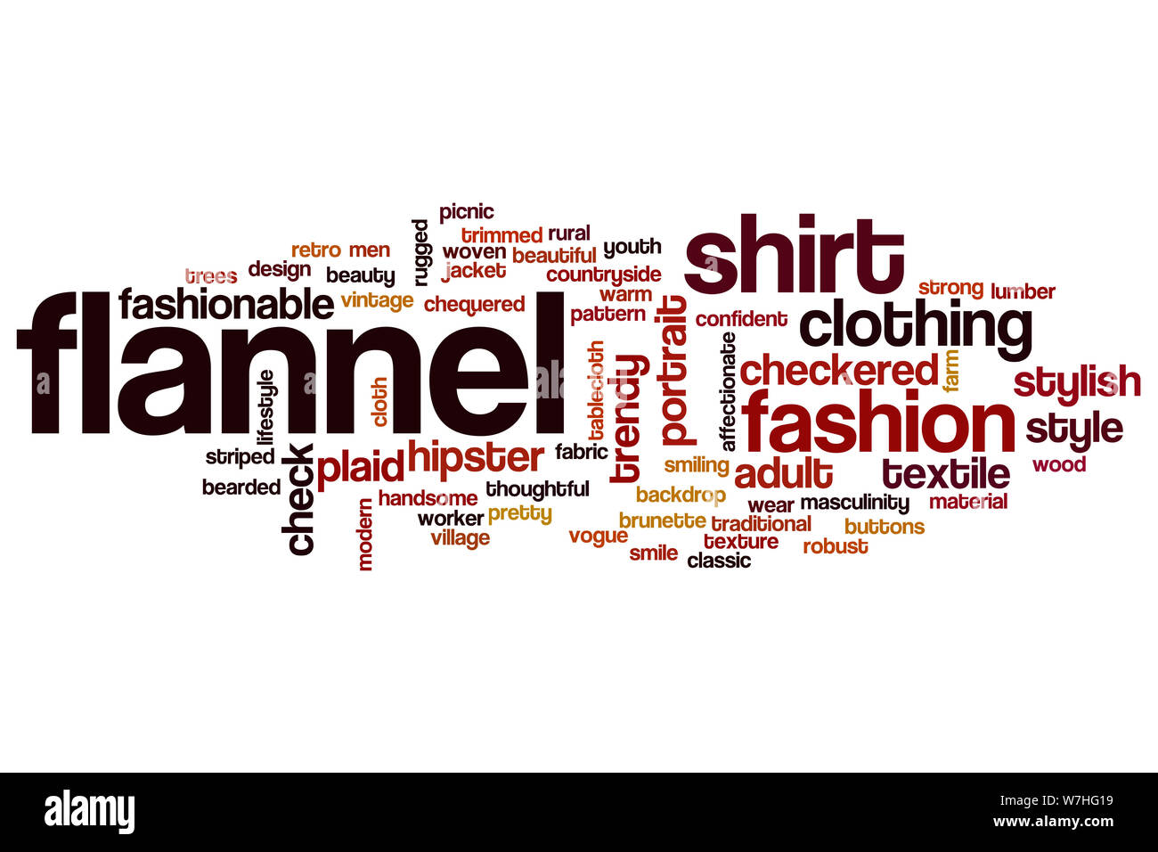 Flannel texture Cut Out Stock Images & Pictures - Alamy