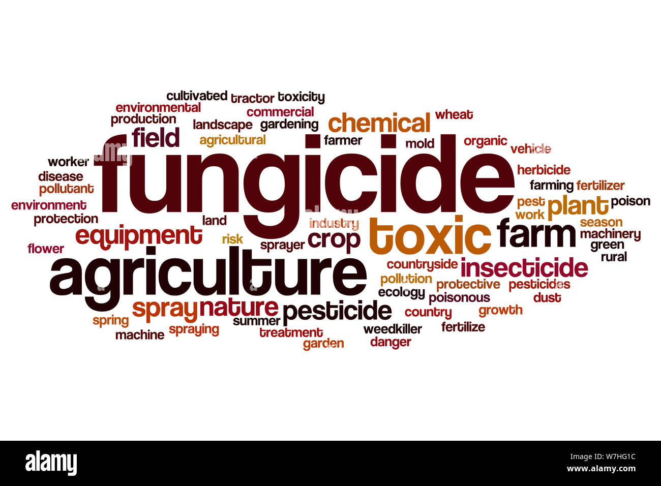 Fungicide word cloud concept Stock Photo - Alamy