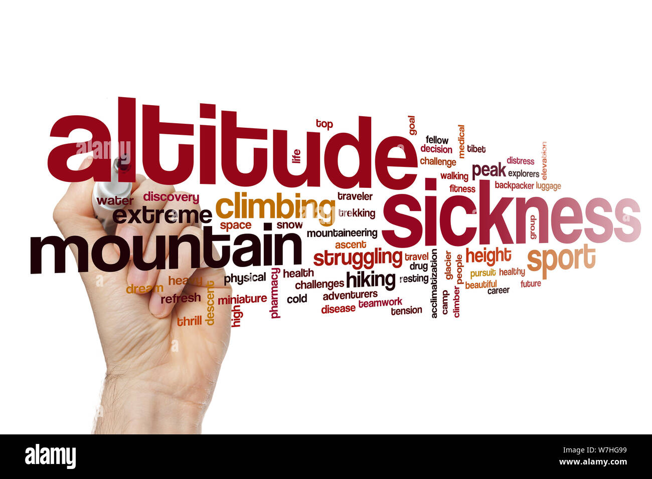 Altitude sickness Cut Out Stock Images & Pictures - Alamy
