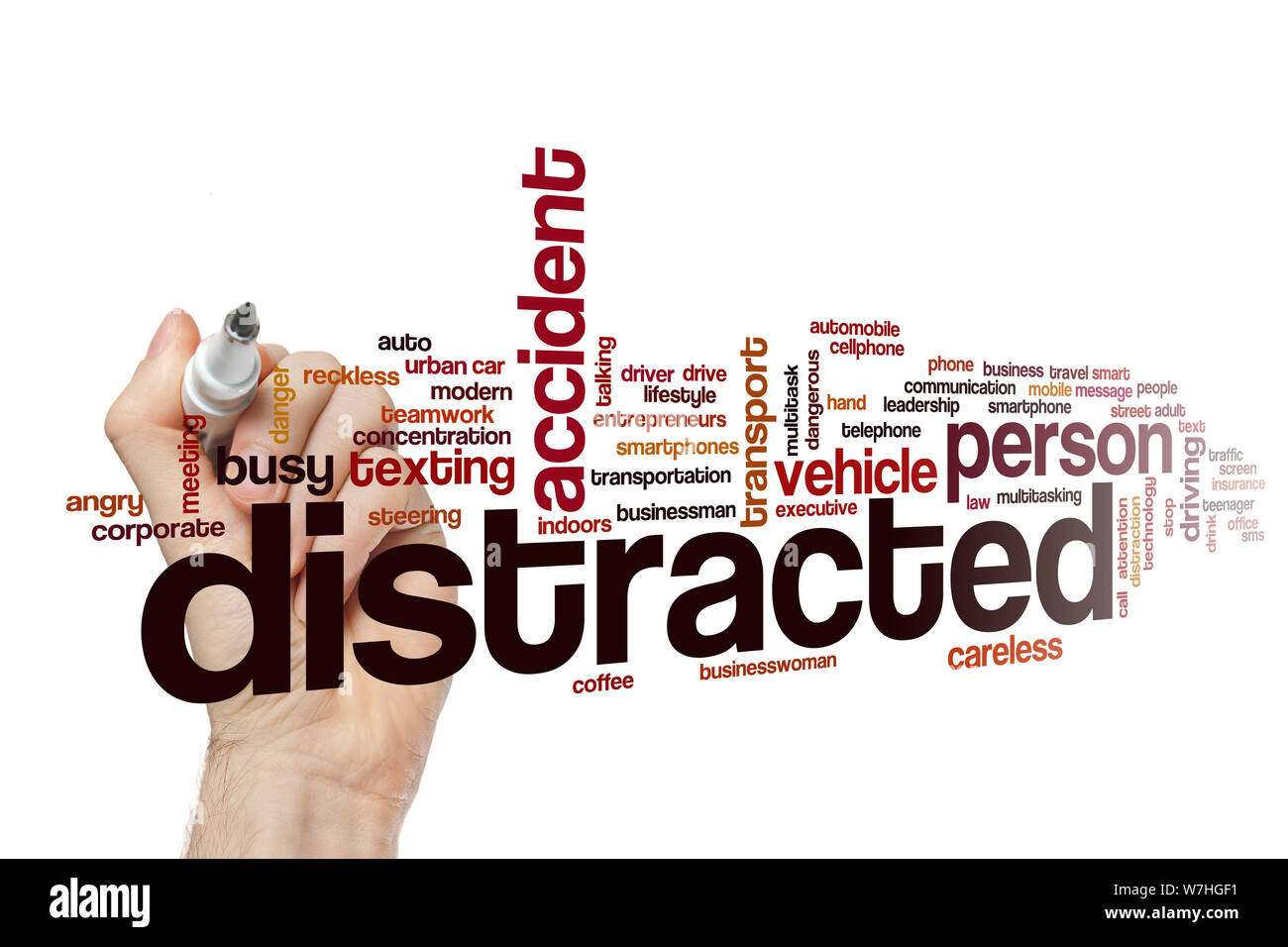 Distraction distracted Cut Out Stock Images & Pictures - Alamy