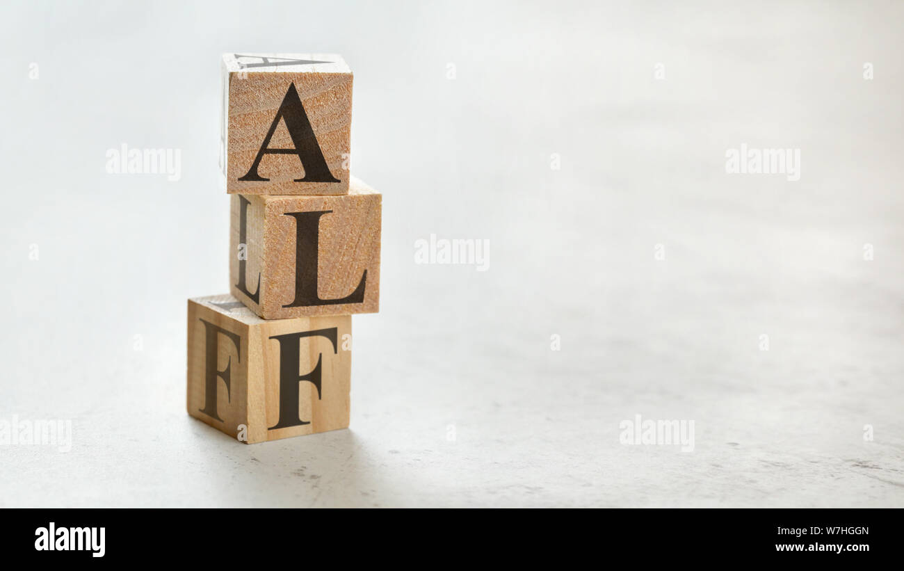Alf text hi-res stock photography and images - Alamy