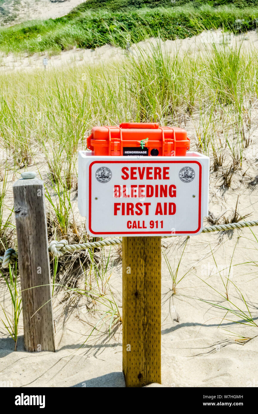 Shark Attack Severe Bleeding First Aid Kit Stock Photo - Alamy