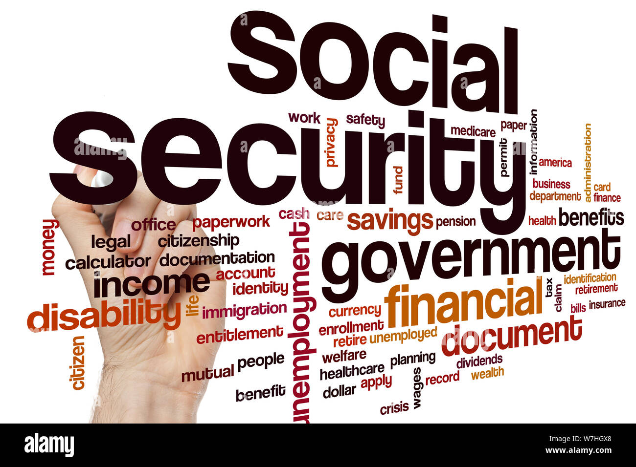 Unemployment security Cut Out Stock Images & Pictures - Alamy
