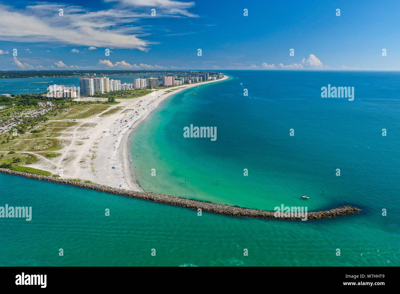 We love clearwater beach hi-res stock photography and images - Alamy