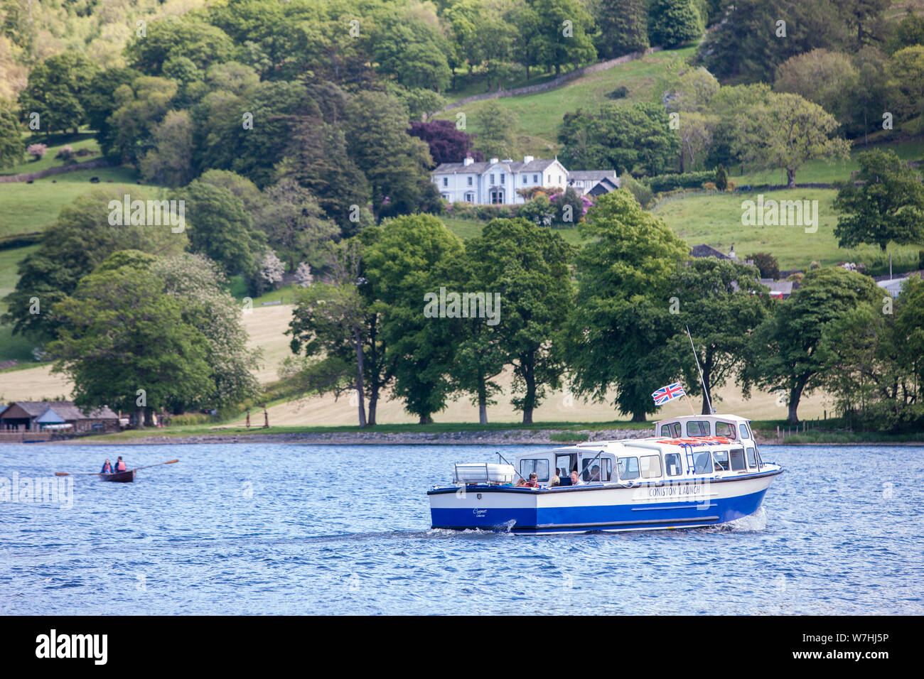 Coniston launch hi-res stock photography and images - Alamy