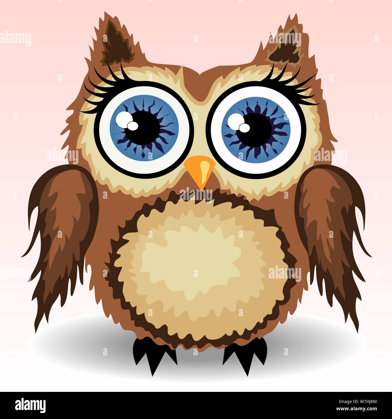 Owl Eye Lashes Clip Art Eyes With Long Lashes Bundle SVG, Eyes With