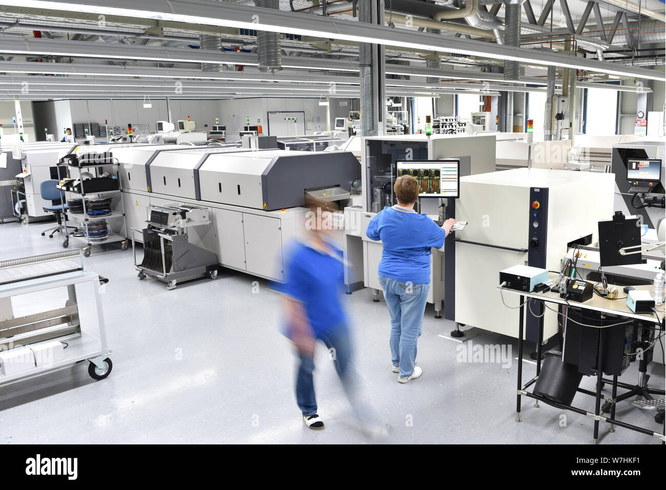 Modern Factory Machines