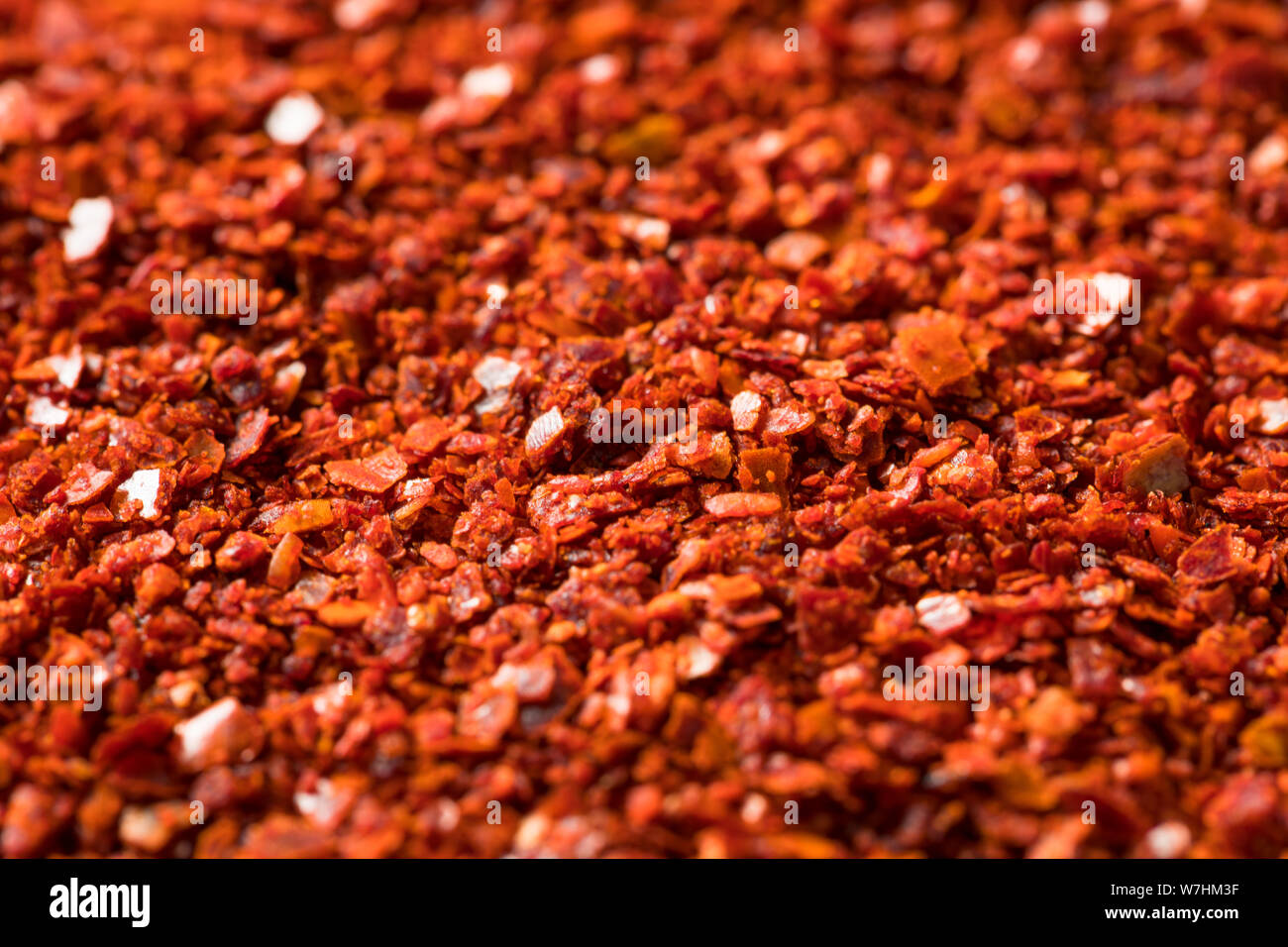 Organic Red Spicy Korean Gochugaru Spice in a Bowl Stock Photo - Alamy