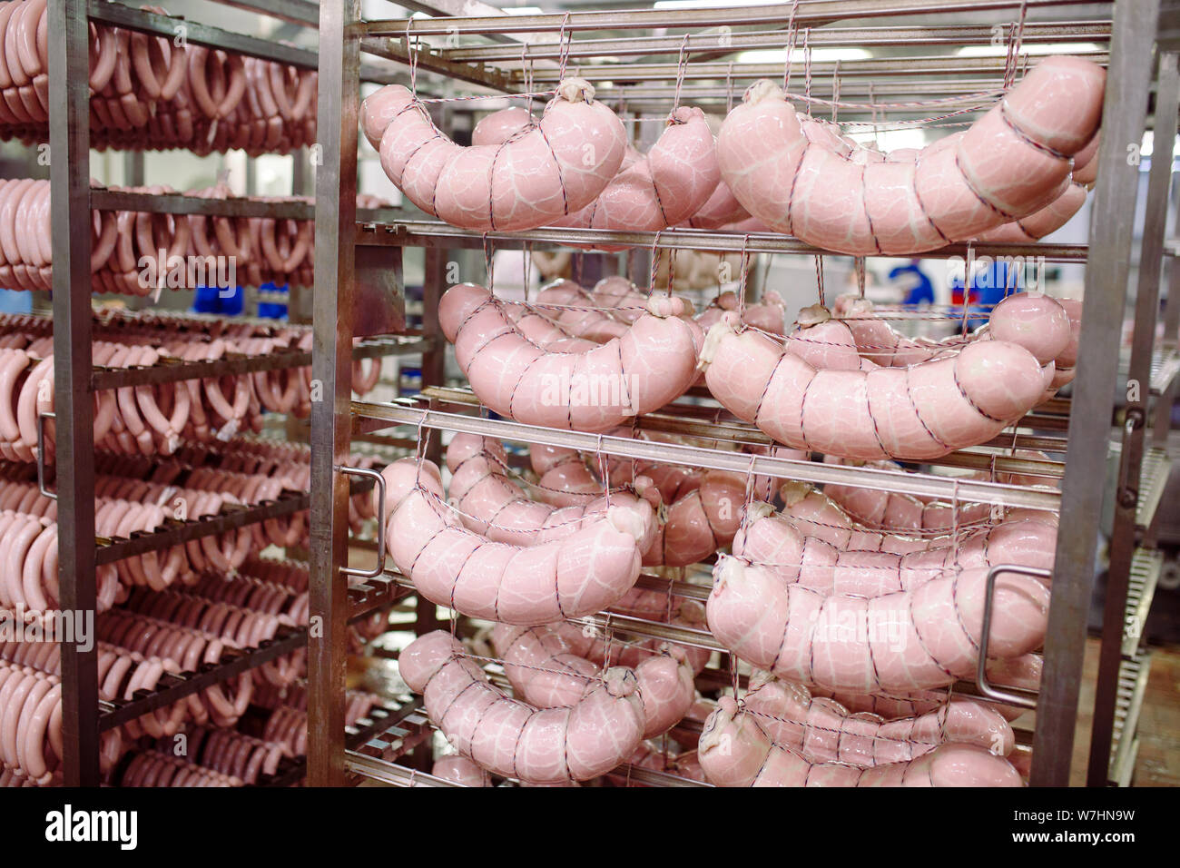 Conveyor sausage hi-res stock photography and images - Alamy