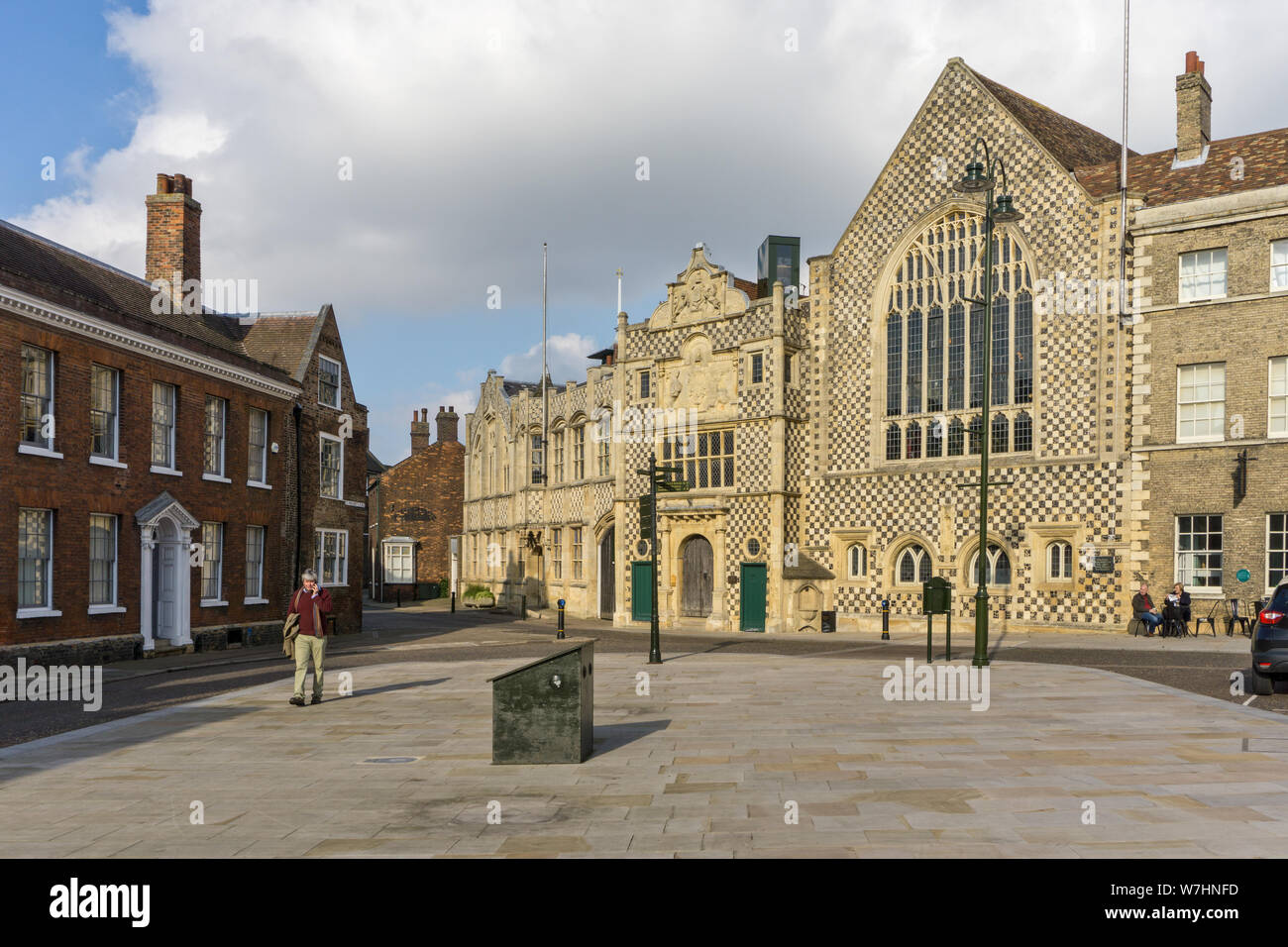 View across the Saturday Market Place with the historic Trinity ...