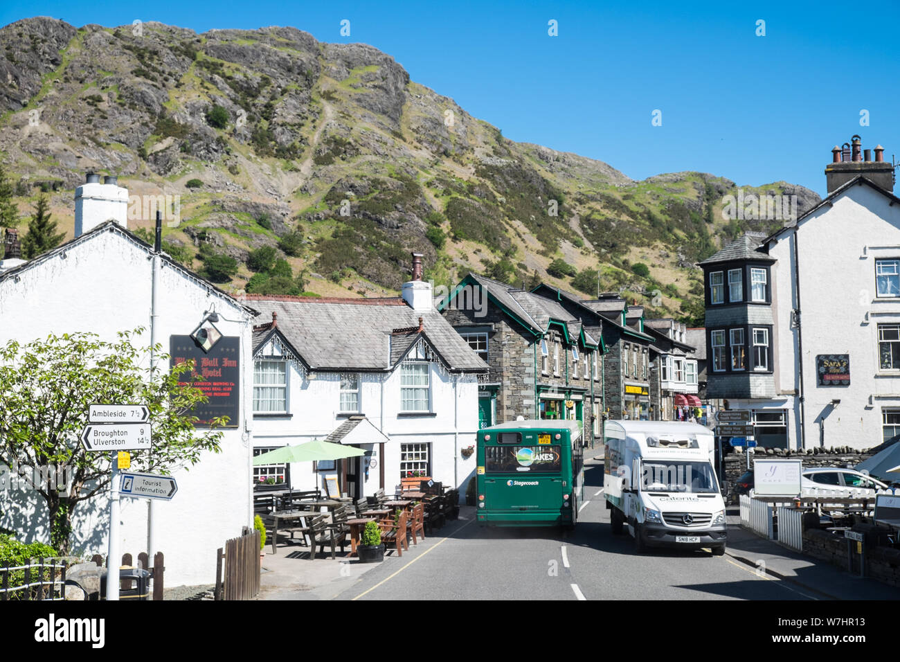Coniston,village,The Lakes,Lake District,The Lake District National ...