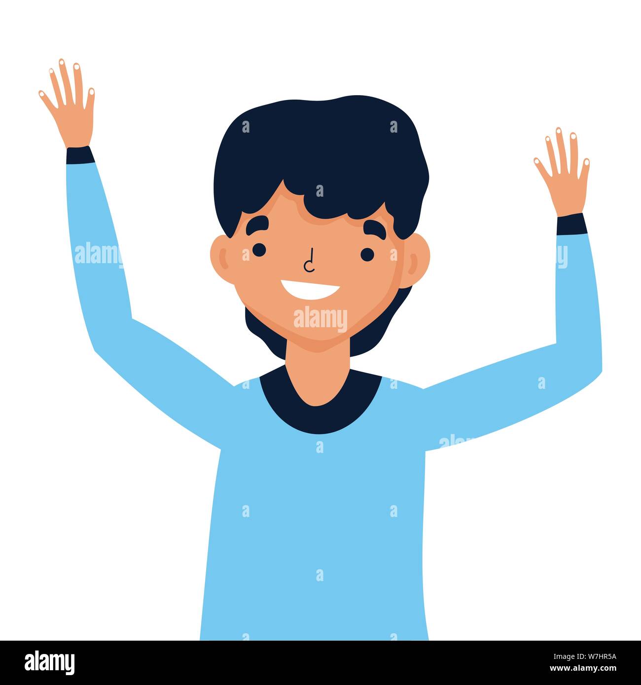 Avatar of a man design, Boy male person human and attractive theme ...