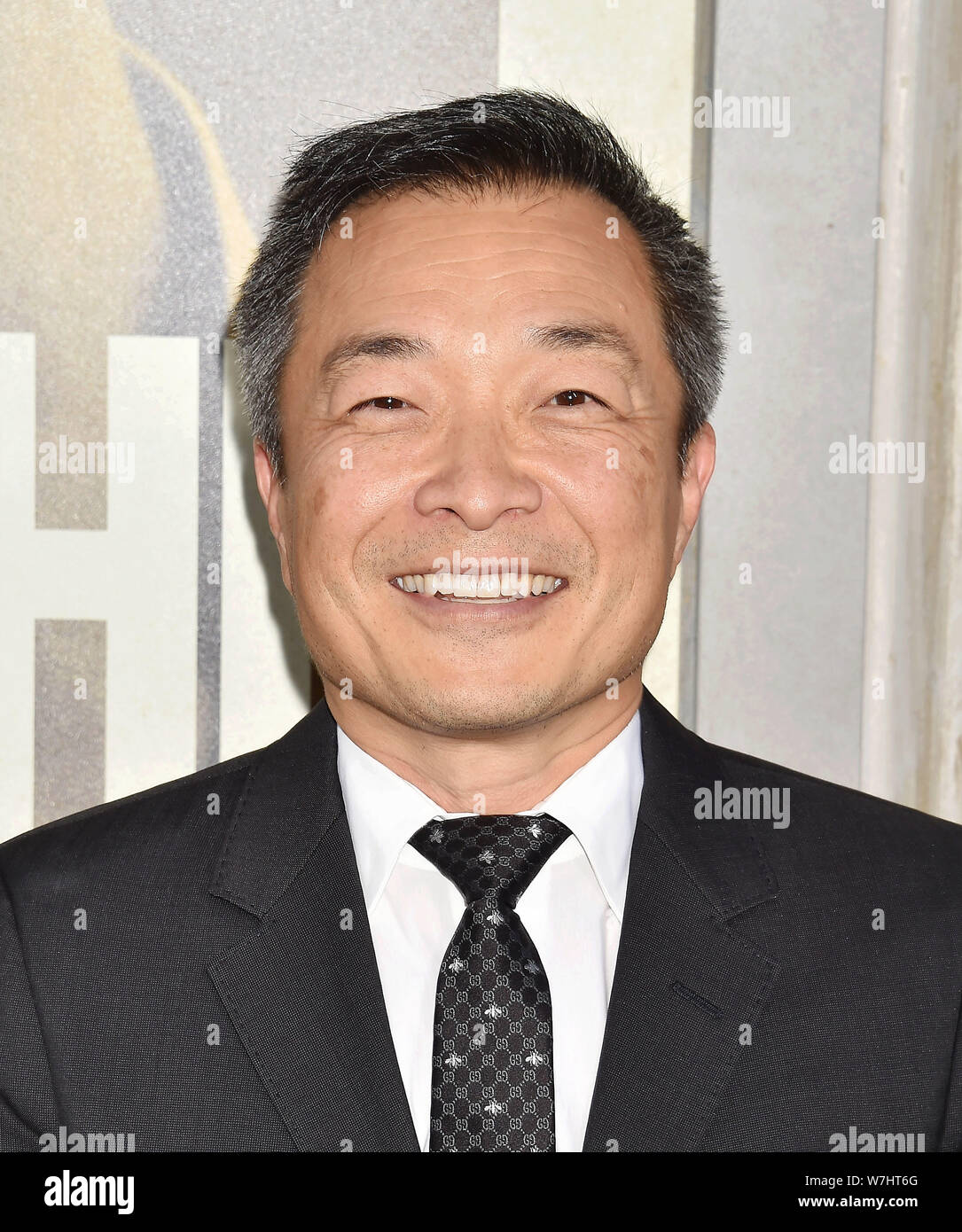 HOLLYWOOD, CA - AUGUST 05: Jim Lee arrives at the Premiere Of Warner ...