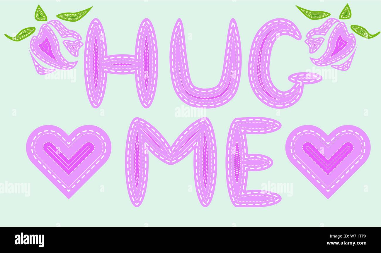 Patchwork letters Stock Vector Images - Alamy