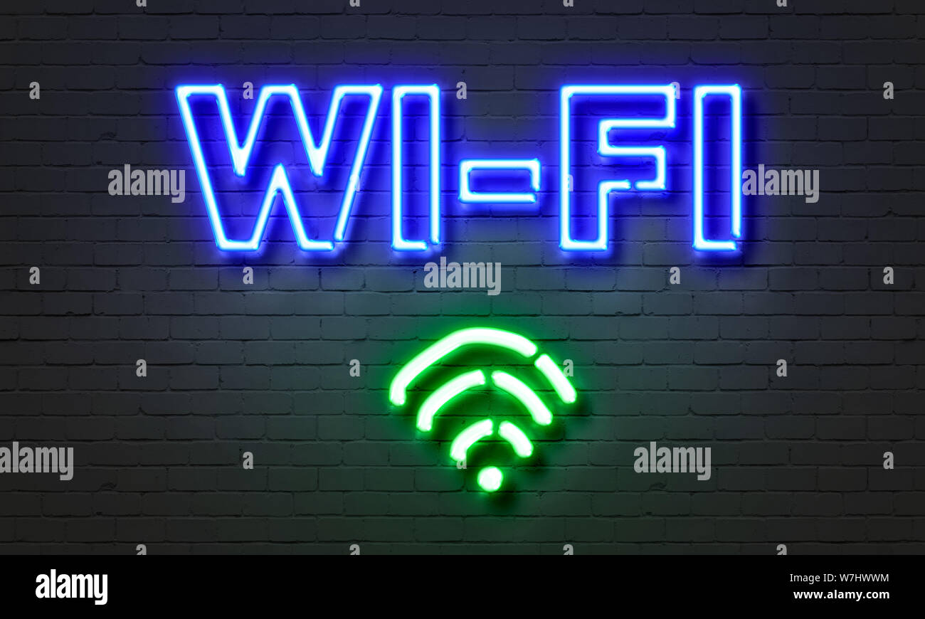 Wi fi signage hi-res stock photography and images - Alamy