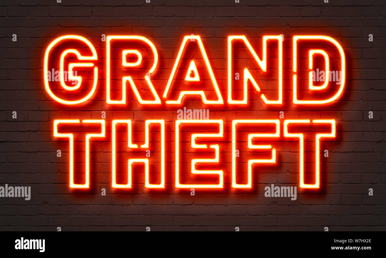 Grand theft symbol hi-res stock photography and images - Alamy