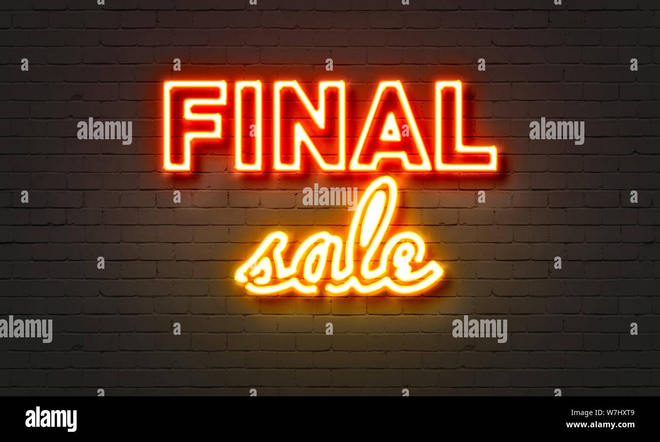 Final sale sign hi-res stock photography and images - Alamy