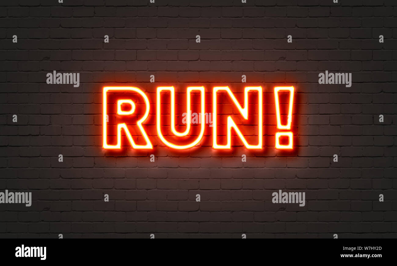Neon exercise sign hi-res stock photography and images - Alamy