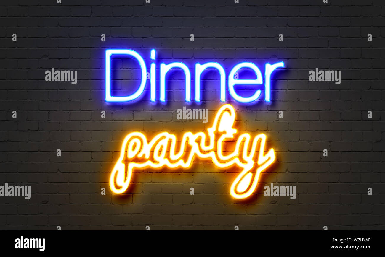 Retro dinner party hi-res stock photography and images - Alamy