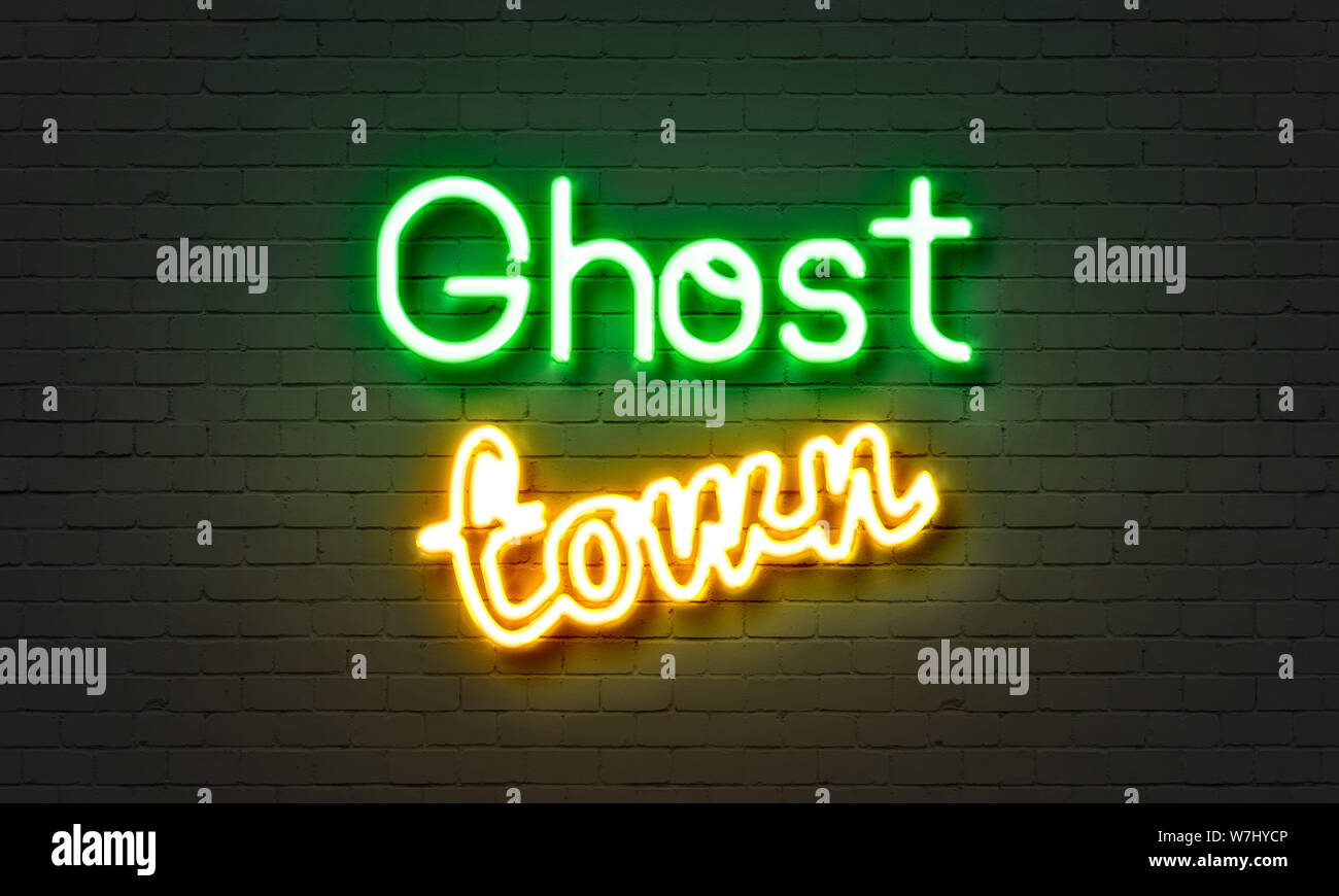 Leave the town sign hi-res stock photography and images - Alamy