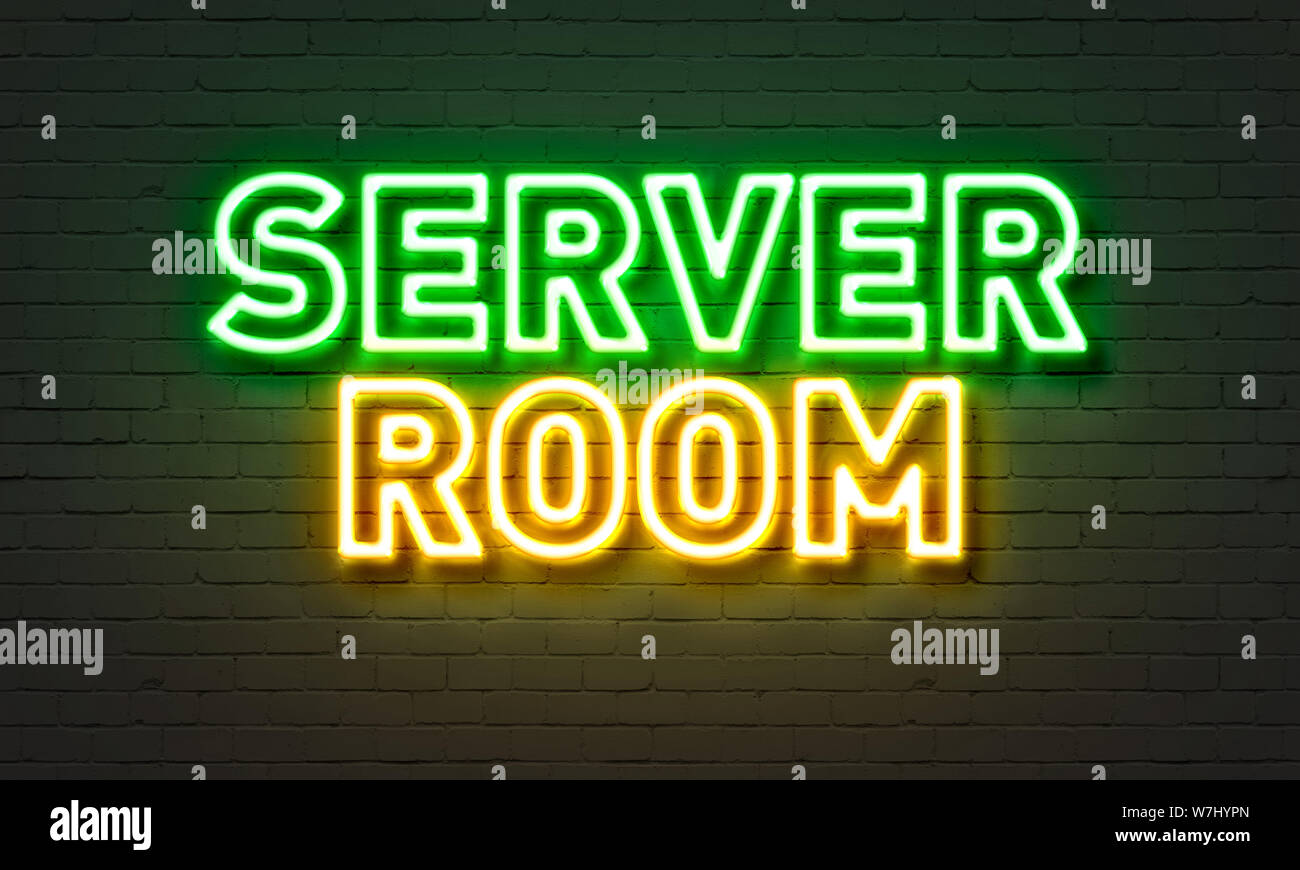 Server room sign hi-res stock photography and images - Alamy
