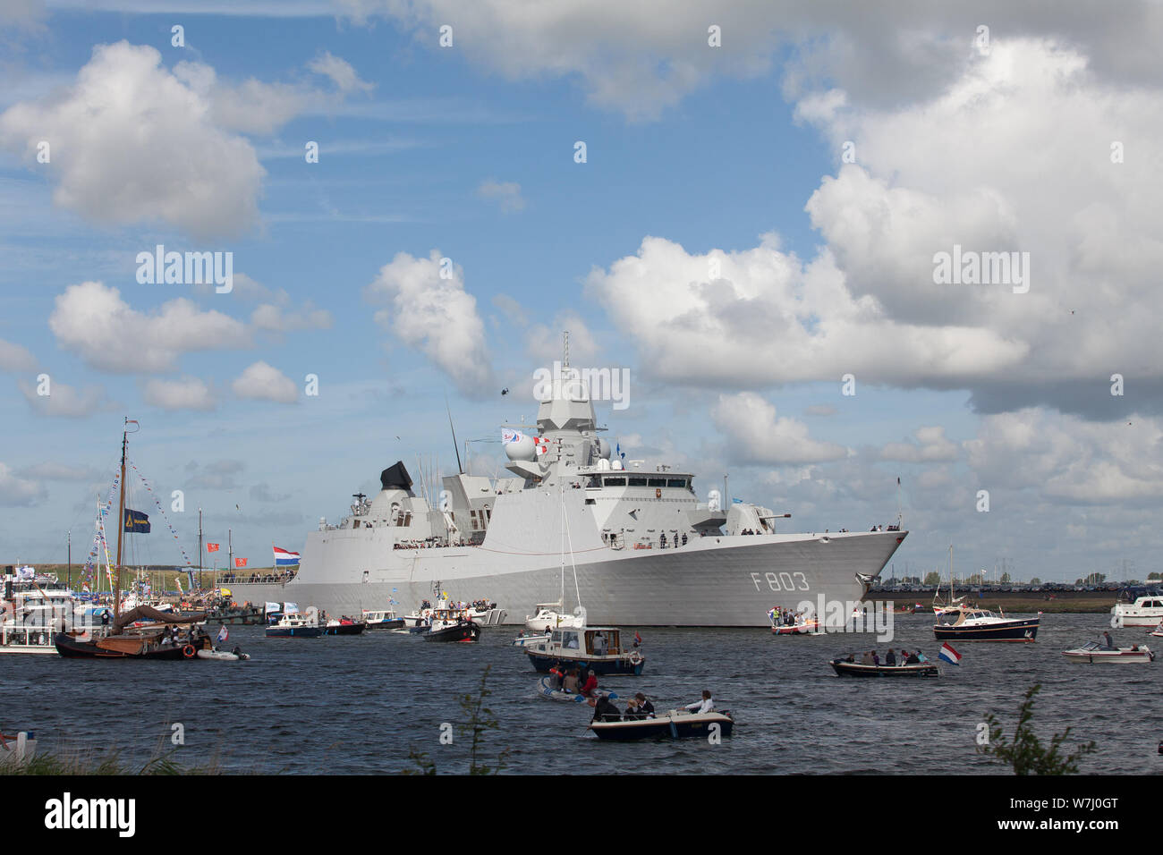 AMSTERDAM, 19-08-2010, Noordzeekanaal, Sail Amsterdam 2010, Dutch ...