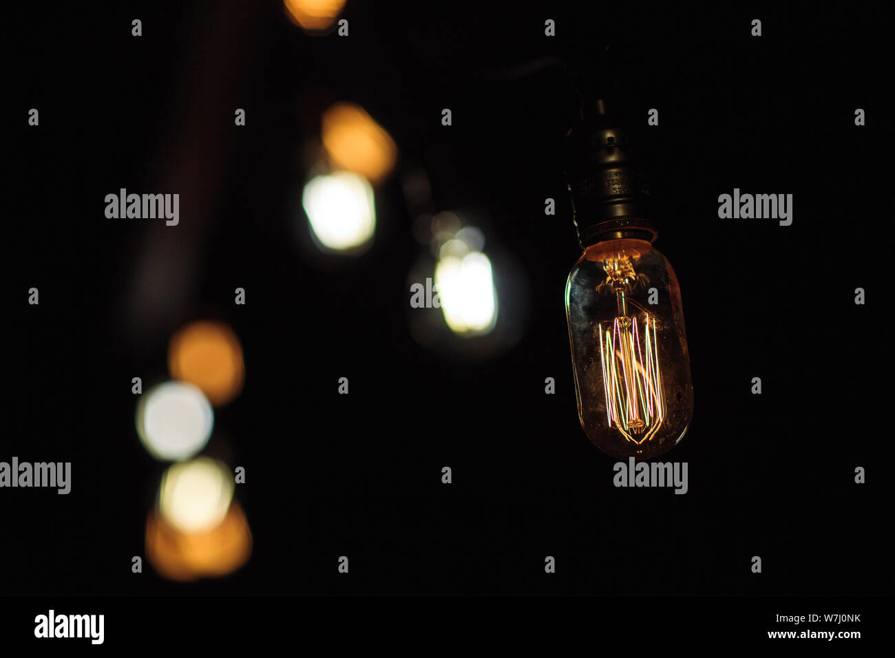 Thomas edison light bulbs hi-res stock photography and images - Alamy