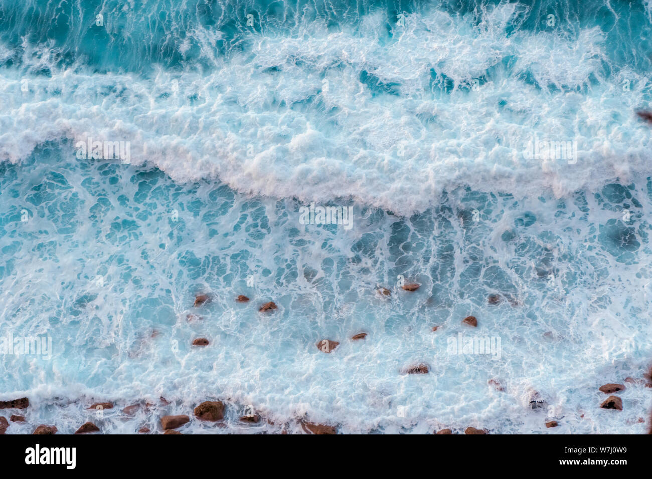 Top view waves hi-res stock photography and images - Alamy