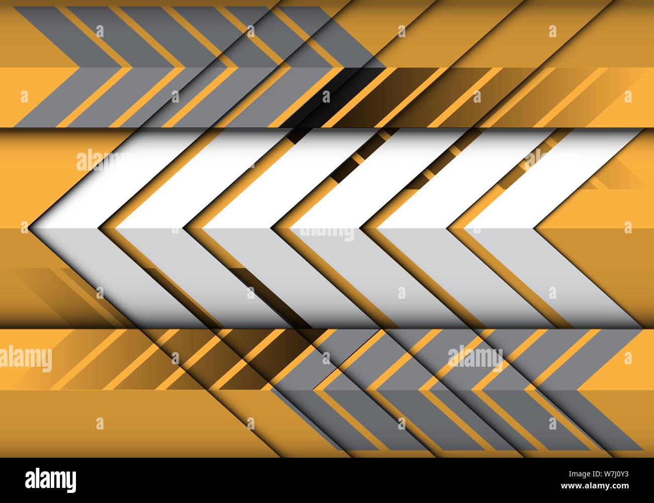 Abstract white grey arrow pattern on yellow direction design modern ... Abstract white grey arrow pattern on yellow direction design modern ...