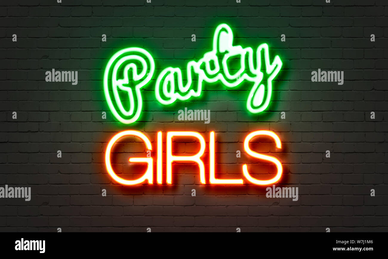 Neon sign girls girls hi-res stock photography and images - Alamy