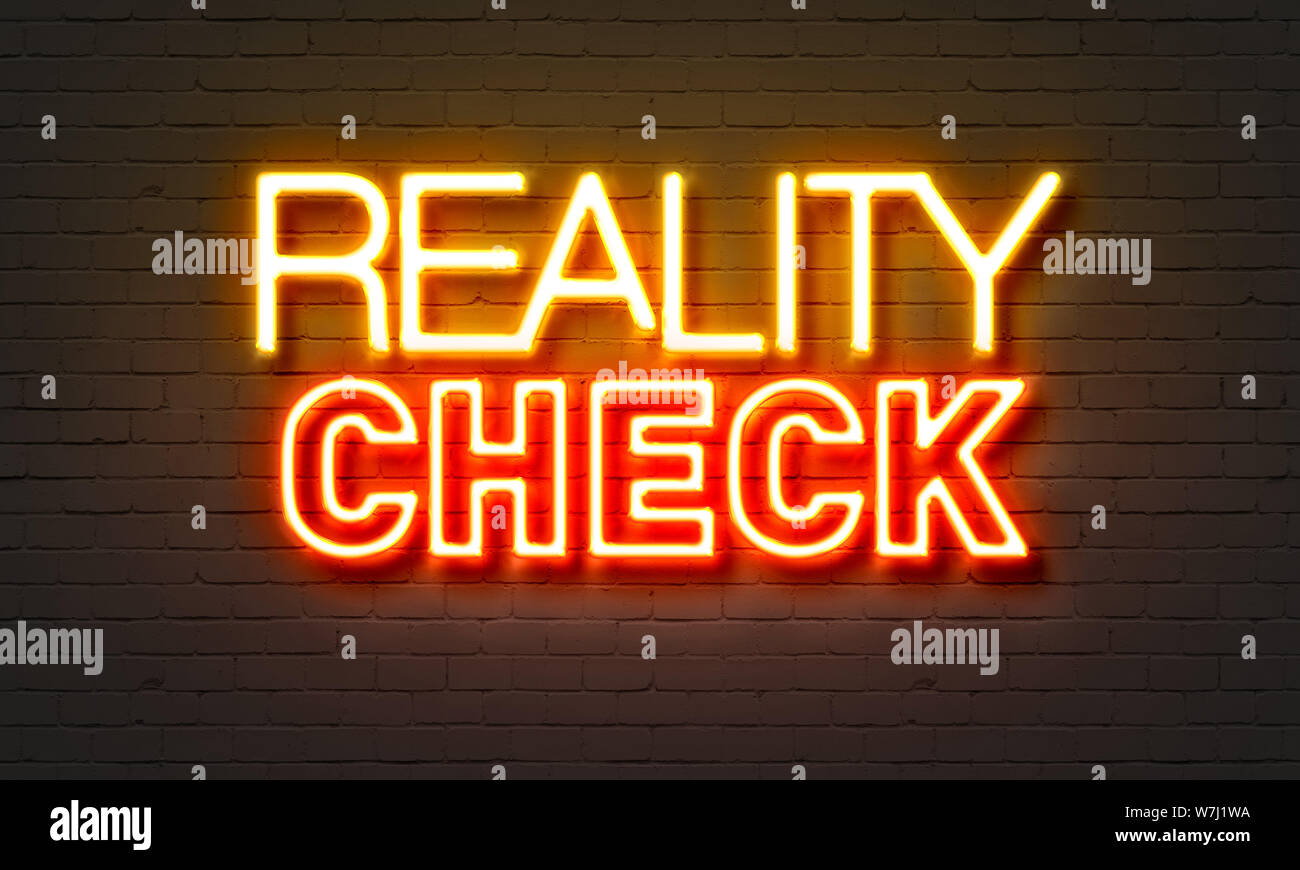 Check reality hi-res stock photography and images - Alamy