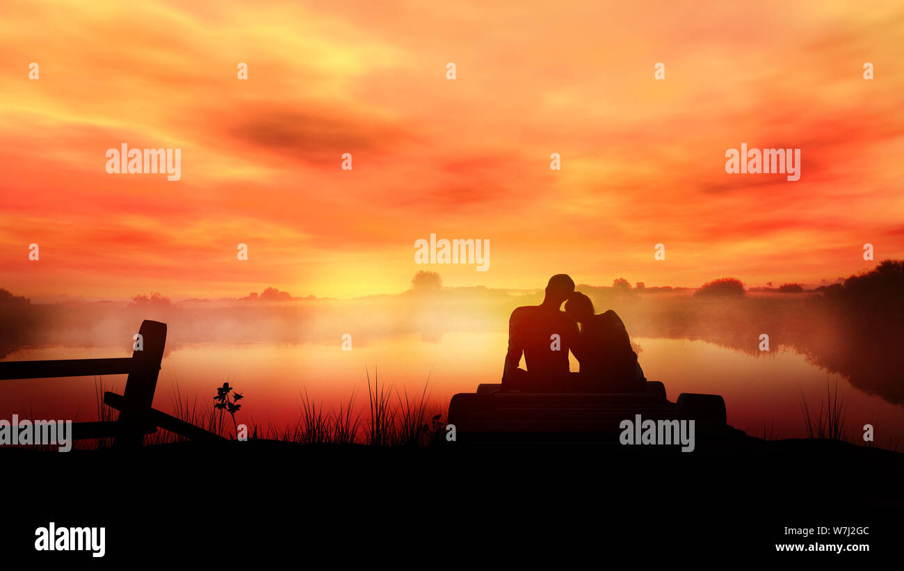 Boy and girl romance hi-res stock photography and images - Alamy