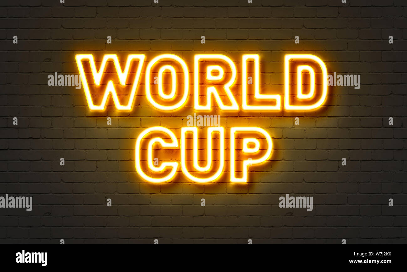World cup signage hi-res stock photography and images - Alamy