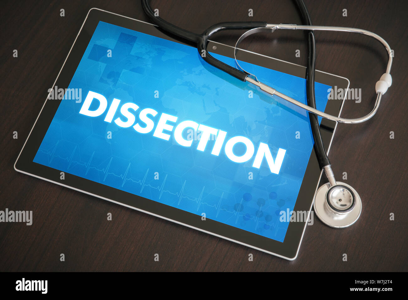 Dissection (gastrointestinal disease related) diagnosis medical concept ...