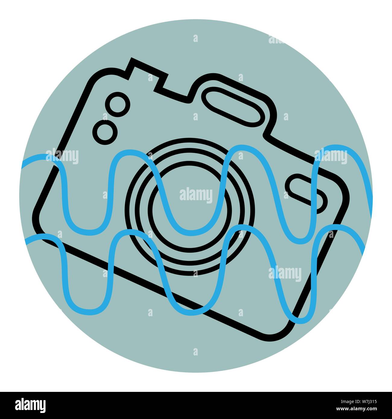 Compact camera holiday Stock Vector Images - Alamy