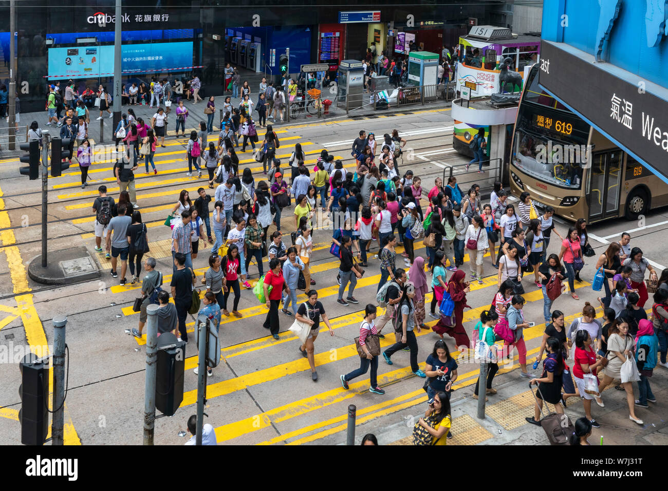 Footpath markings pedestrian road hi-res stock photography and images ...