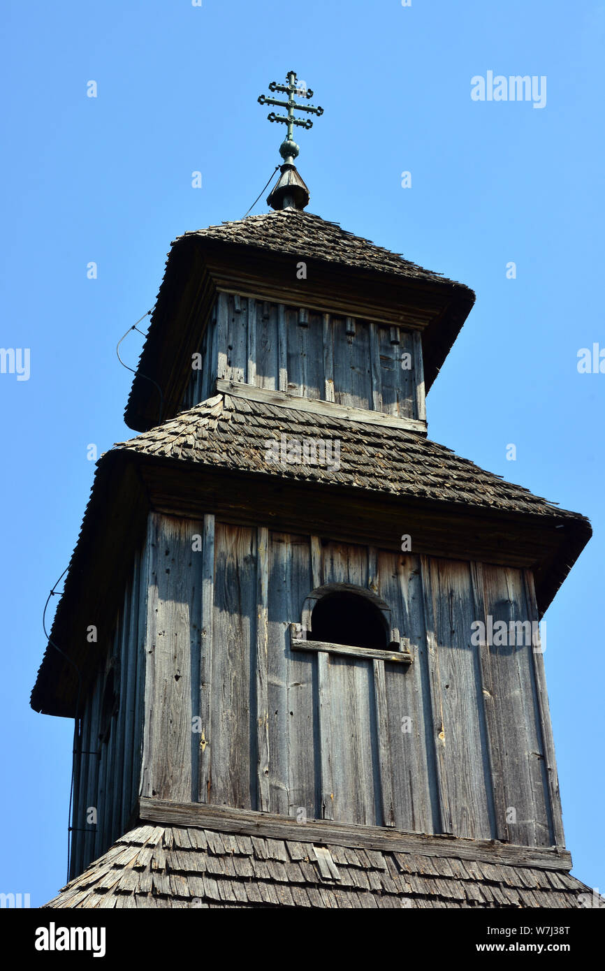 wooden church, Skansen, openair Ethnographical Museum, Szentendre ...