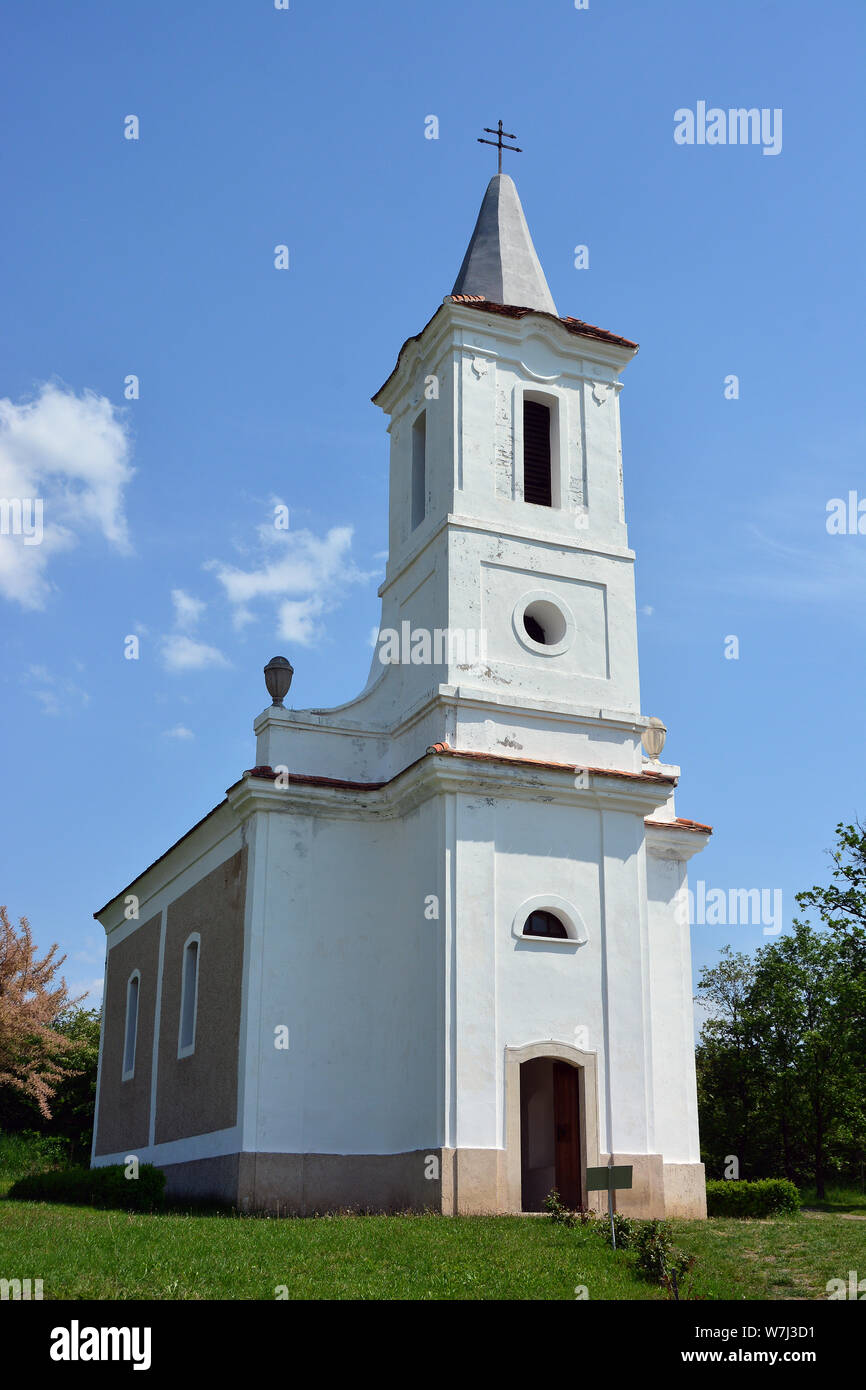 church, Skansen, openair Ethnographical Museum, Szentendre, Hungary ...