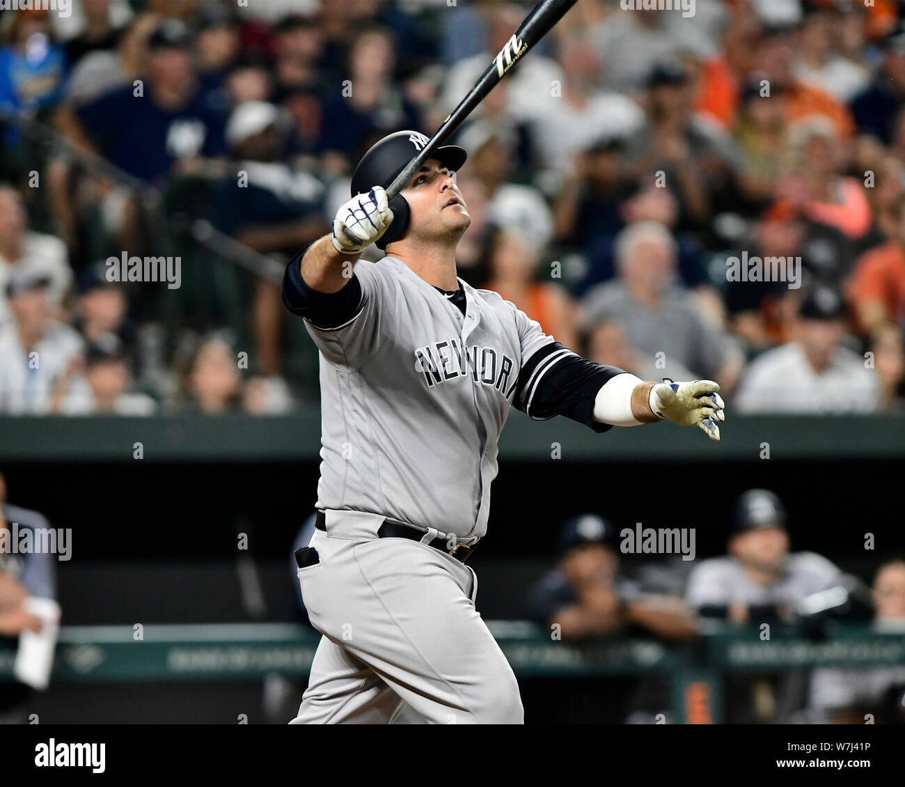 Baltimore, United States Of America. 05th Aug, 2019. New York Yankees ...