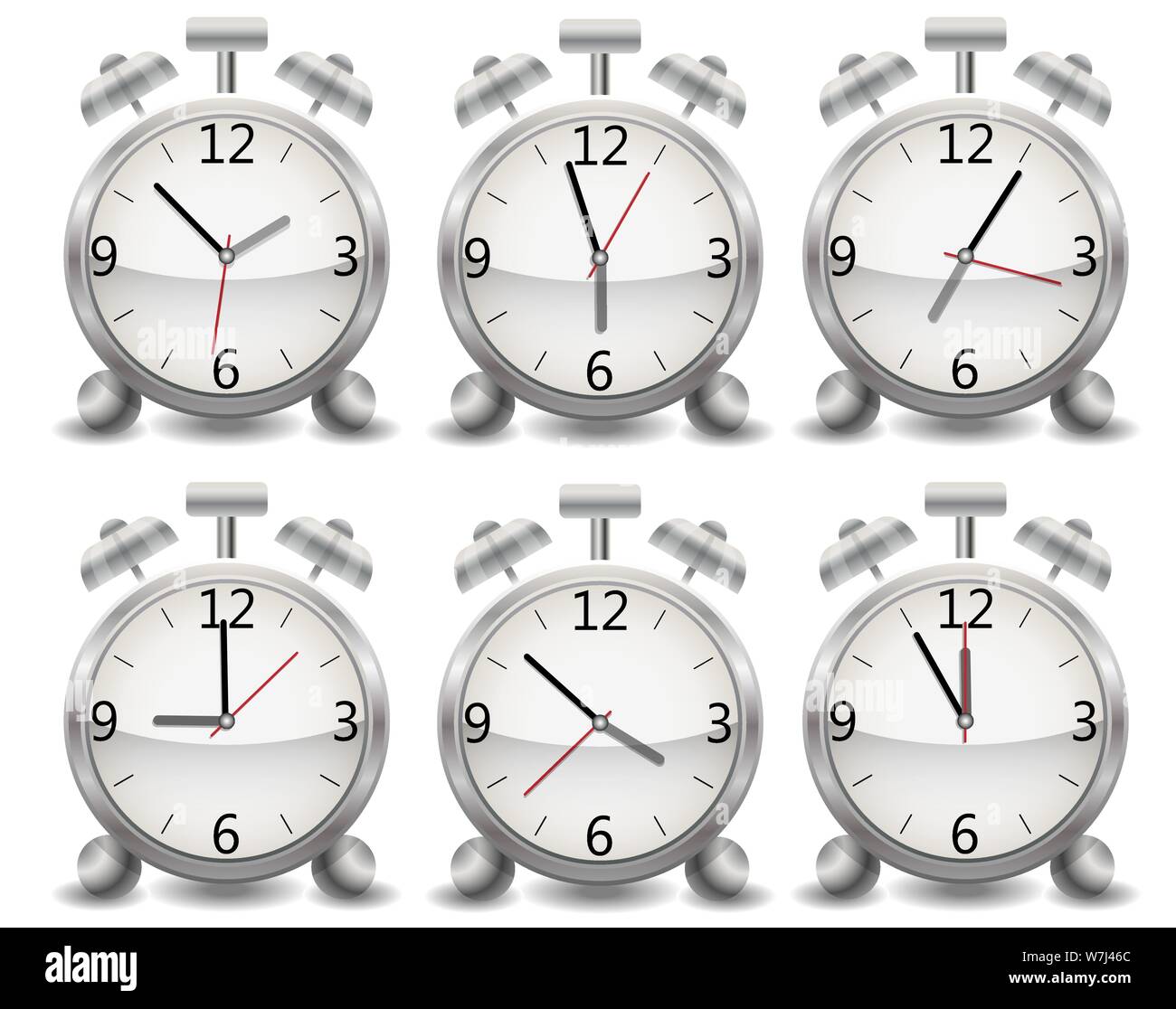 Alarm clock concepts Stock Vector Images - Alamy