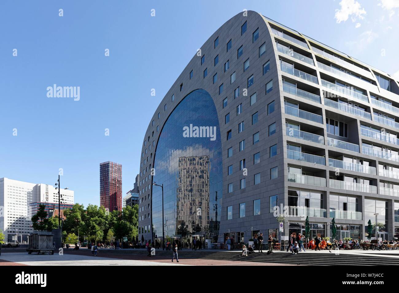 Mirror building rotterdam hi-res stock photography and images - Alamy