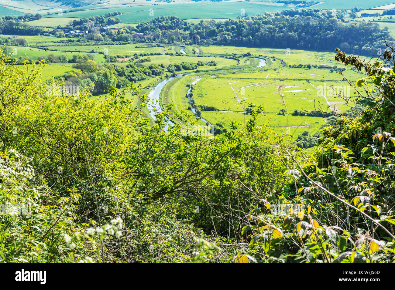High and over, Seaford, UK Stock Photo - Alamy